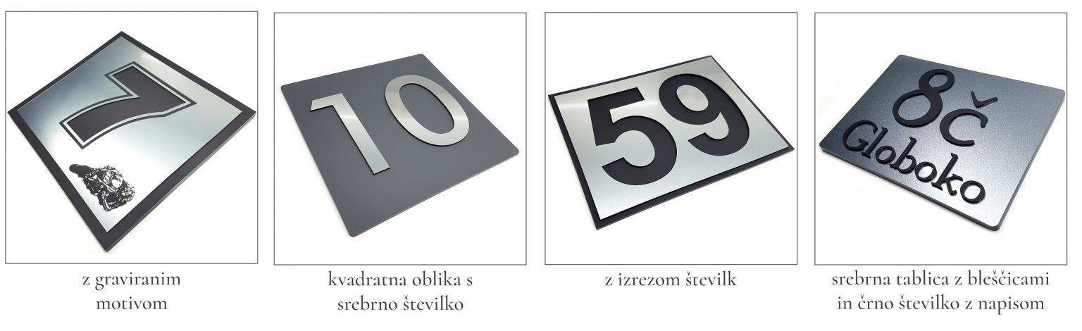 Hišna tablica "classic" - TINA Design